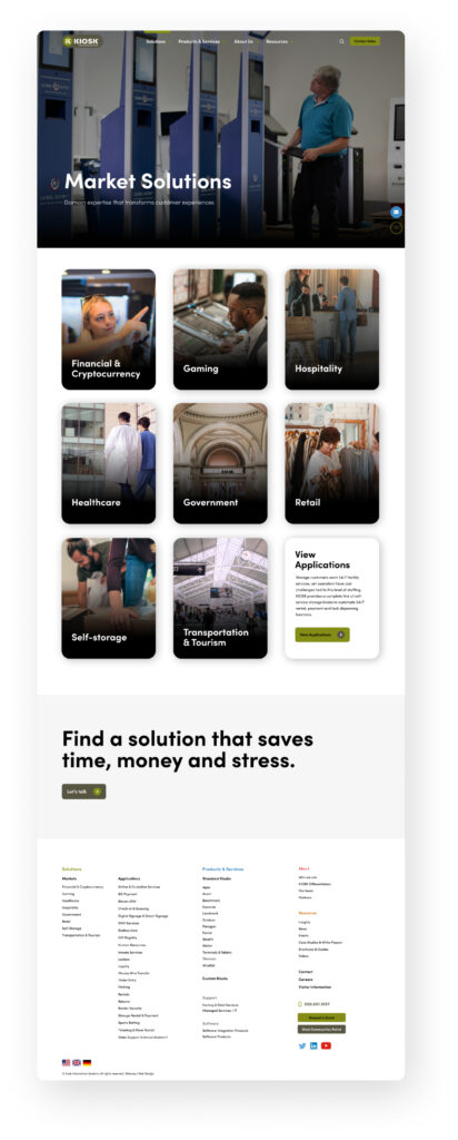 Case Study: KIOSK Web Design & Development | Blennd