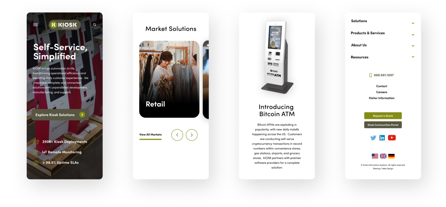 Case Study: KIOSK Web Design & Development | Blennd