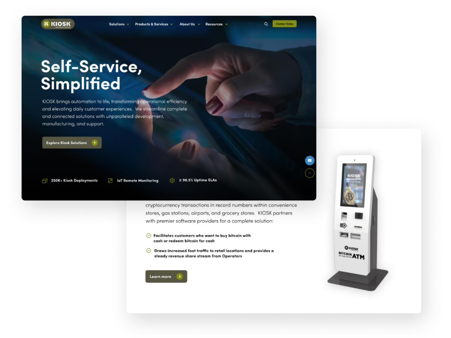 Case Study: KIOSK Web Design & Development | Blennd