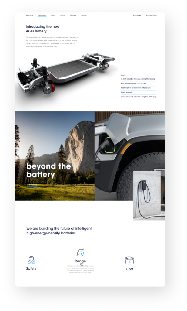 Renewable Energy Company Branding and Web Design | Blennd